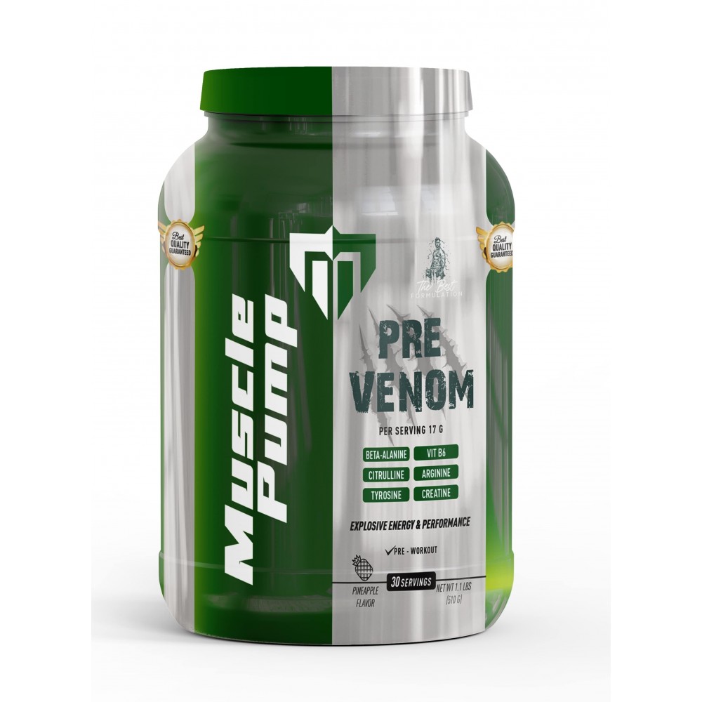 Muscle Pump Pre-Venom Powder 510 Gr